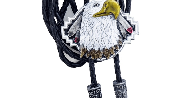 Bolo Tie - Bald Eagle